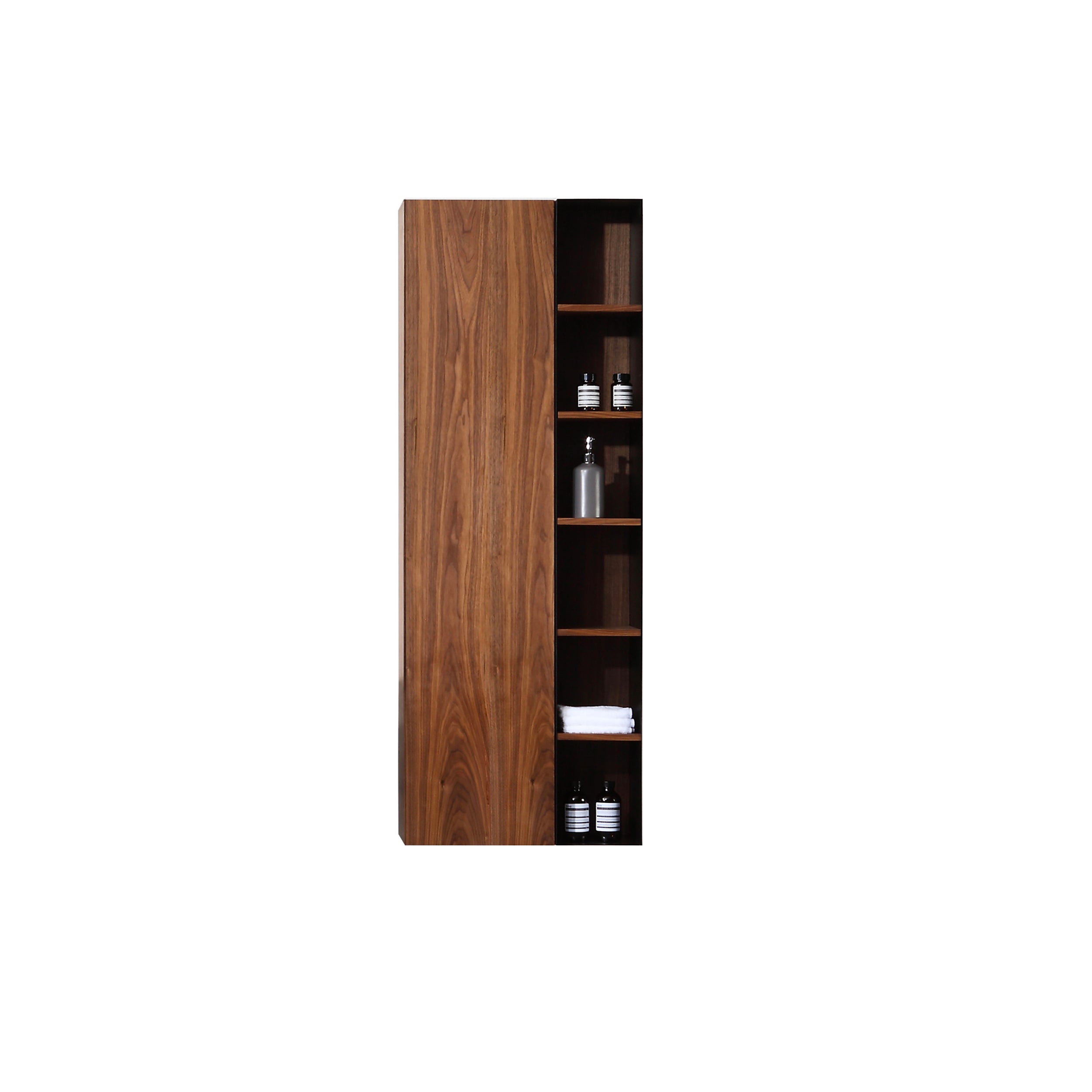 Walnut bathroom wall cabinet store